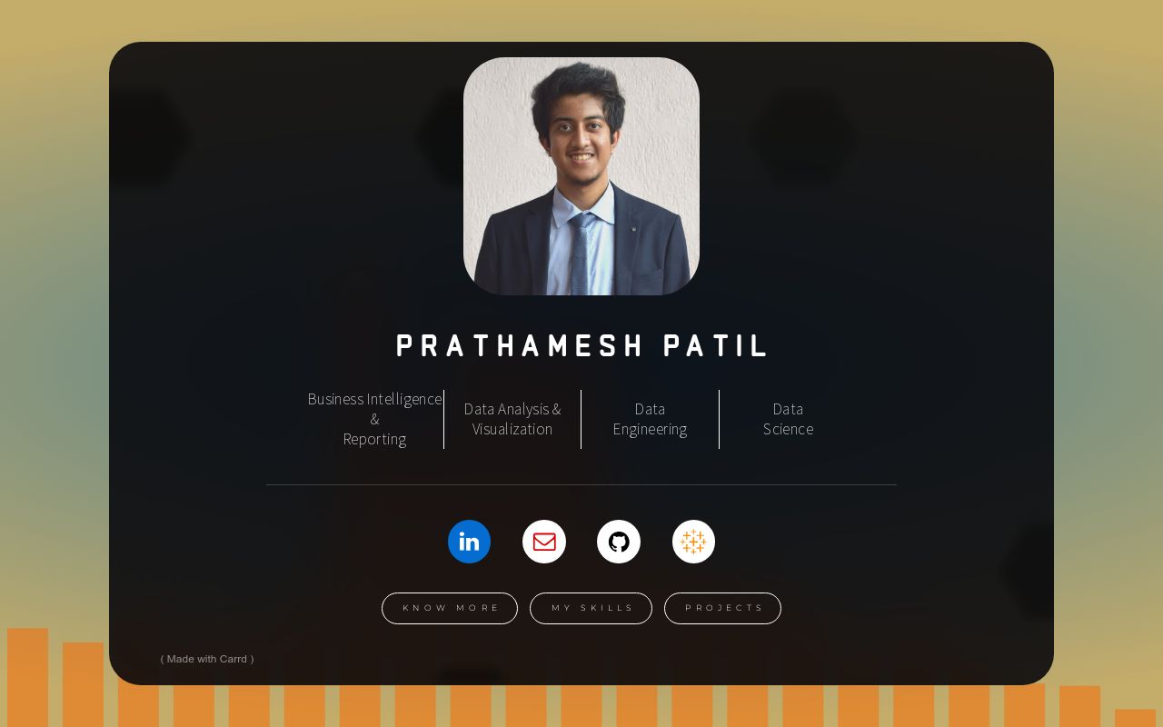 Prathamesh Patil Portfolio